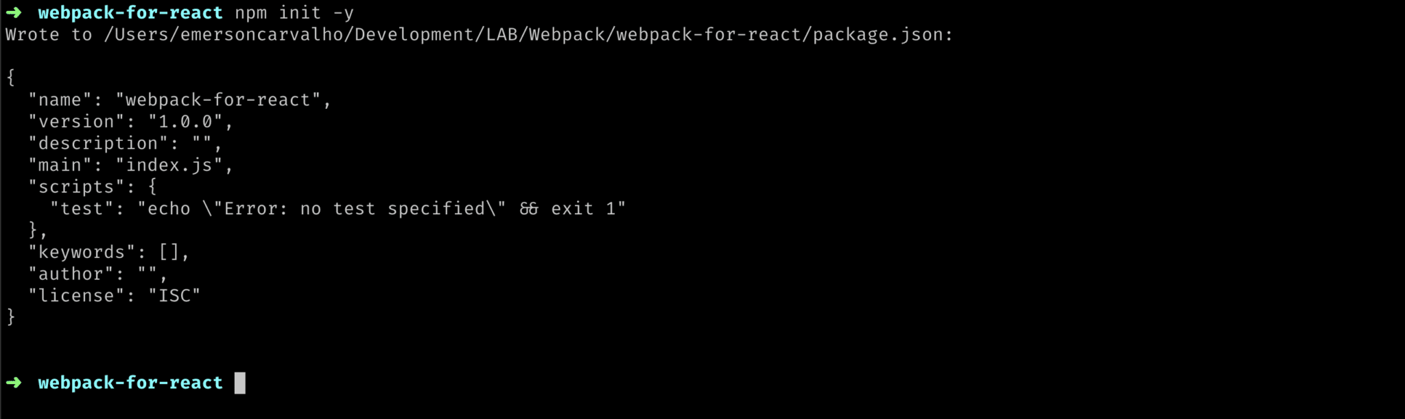 Como configurar Webpack para projeto React – Emerson Broga