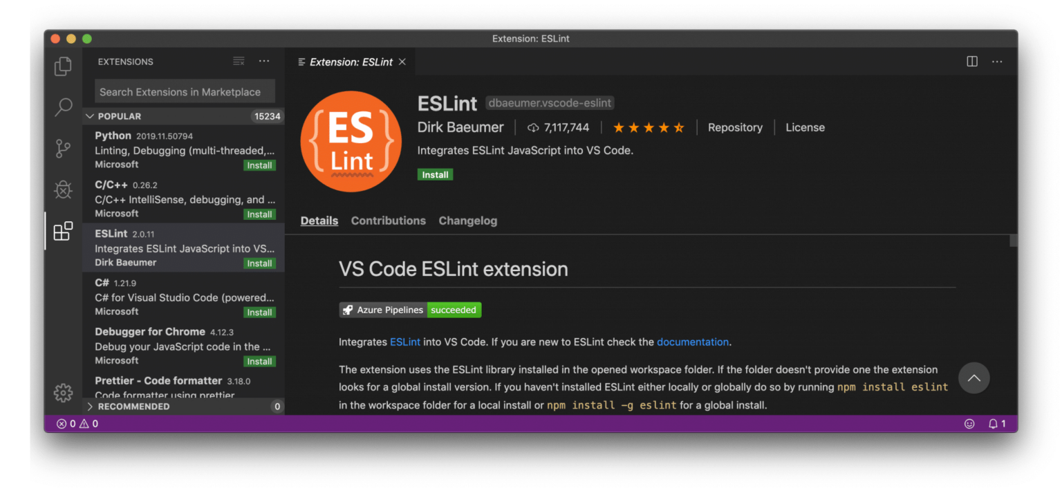 5 extensões VSCode para desenvolvedores JavaScript/Node/React em 2020 ...