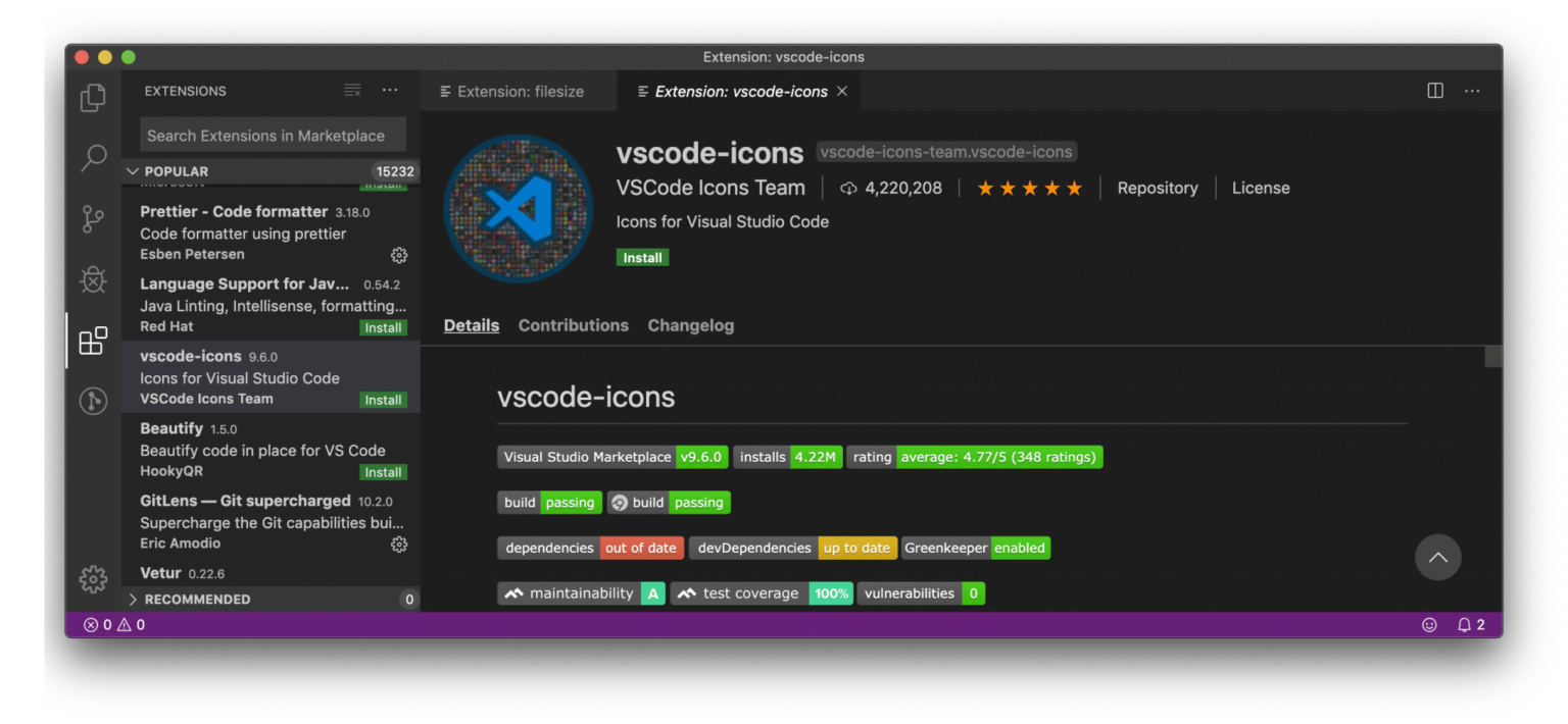 5 extensões VSCode para desenvolvedores JavaScript/Node/React em 2020 ...